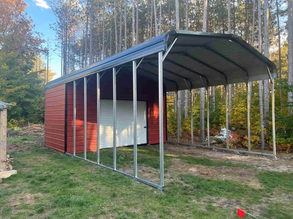 Combo Units – Elite Steel Carports